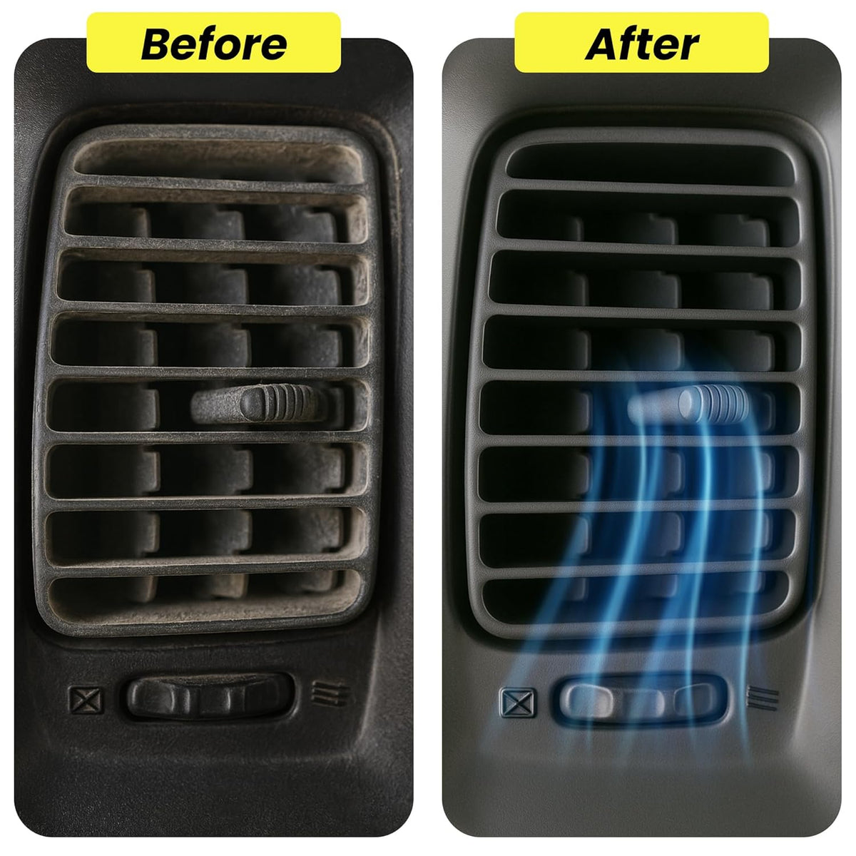Car AC Vent Cleaner & Disinfectant COMBO